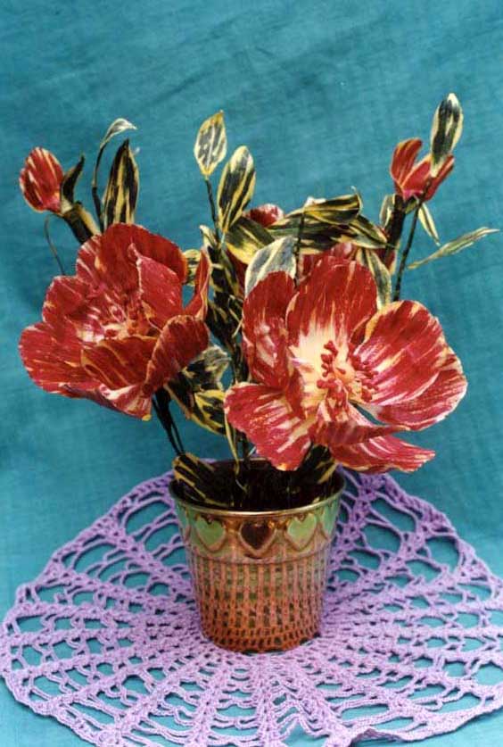 Crafts Wax Flower making at home